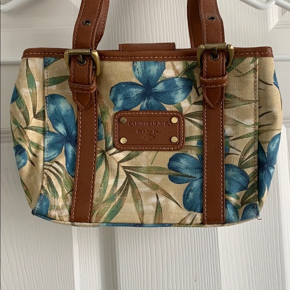 Caribbean Joe | Bags | Caribbean Joe Small Flowered Purse | Poshmark